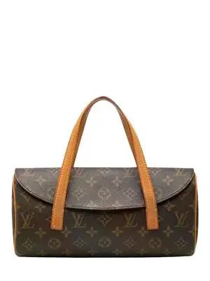 LOUIS VUITTON Monogram Sonatine Handbag - Brown