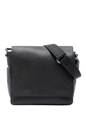 LOUIS VUITTON Taiga Roman Mm Crossbody Bag - Black
