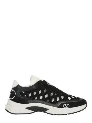 Valentino Garavani Ready Go Runner Sneakers - Black