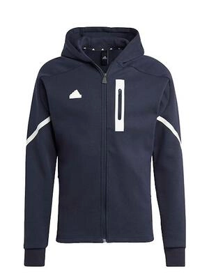 Adidas Full-zip Hoodie - Legend Ink