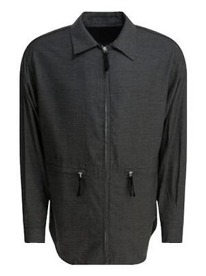 Comme Des Garçons Homme Cotton Overshirt - Grey