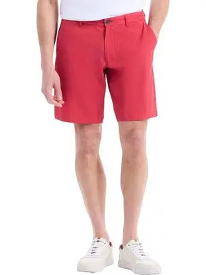 Robert Graham Thresher Crinkled Woven Shorts - Red