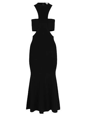 Alexander McQueen Harness Midi Dress - Black