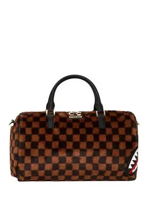 SPRAYGROUND Furrr Sharks In Paris Mini Duffle - Multicolor