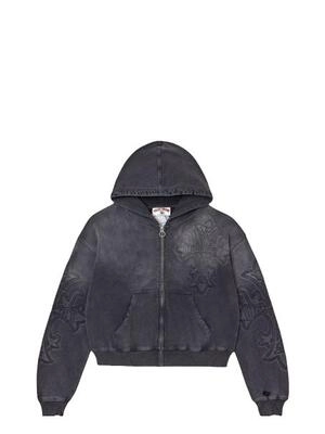 VALE FOREVER Carver Zip Up Hoodie - Black