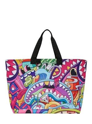 SPRAYGROUND Steady Trippin Beach Tote - Multicolor