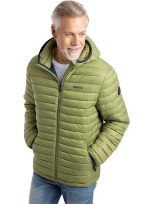 WEIRD FISH Flete Showerproof Padded Jacket - Washedoak