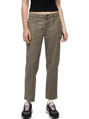 PRANA Prana Suton Mid Rise Organic Cotton Blend Ankle Pants