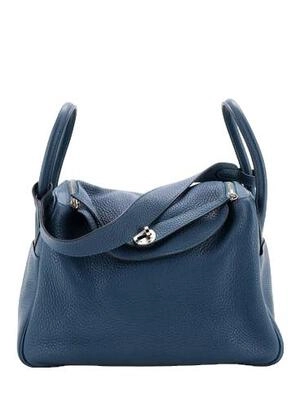 Hermès Lindy Bag Clemence 30 Blue