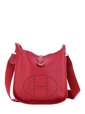 Hermès Evelyne Bag Gen Iii Clemence Pm - Red