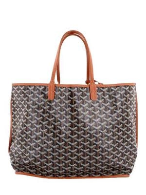 Goyard Anjou Reversible Tote Coated Canvas Pm - Brown