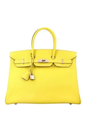 Hermès Candy Birkin Bag Epsom 35 Yellow