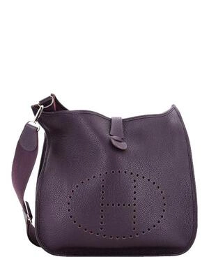 Hermès Evelyne Bag Gen Iii Clemence Gm - Red