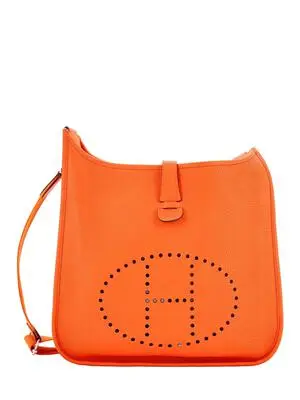 Hermès Evelyne Bag Gen Iii Clemence Gm - Orange