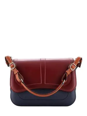 Hermès Harnais Shoulder Bag Epsom And Tadelakt - Blue