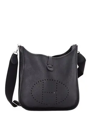 Hermès Evelyne Bag Gen Iii Clemence Pm - Black