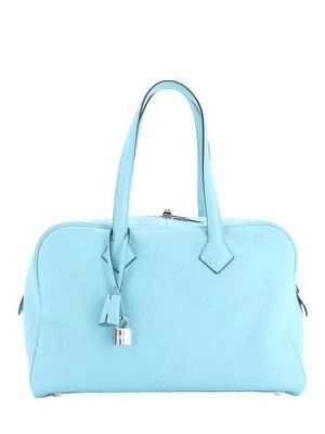 Hermès Victoria Ii Bag Clemence 35 - Blue