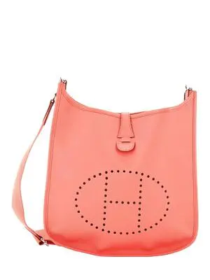 Hermès Evelyne Bag Gen Iii Epsom Pm - Red