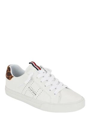 Tommy Hilfiger Lustina Sneaker - White/tan Multi