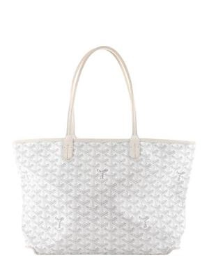 Goyard Artois Tote Coated Canvas Pm - White