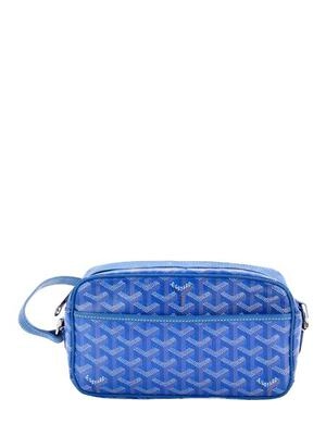 Goyard Cap Vert Bag Coated Canvas - Blue