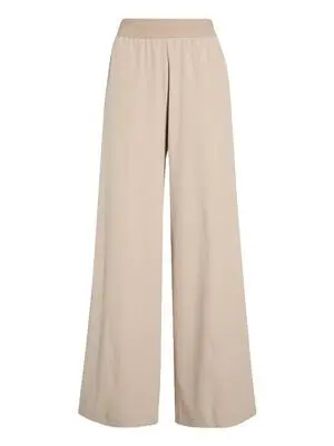 Zella Zella Atlas Wide Leg Pants Tan Thread