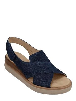 Vaneli Hydra Platform Sandals - Jeans