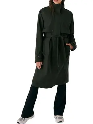 LOLE Aliz Trench Coat - Olive