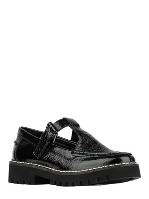DONALD PLINER Helaina Mary Jane Loafer - Black
