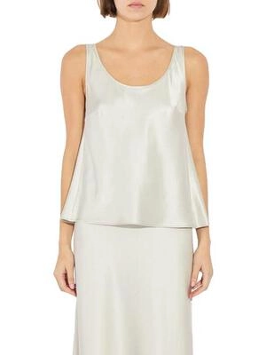 THE PARK The Karen Silk Tank - Cloud