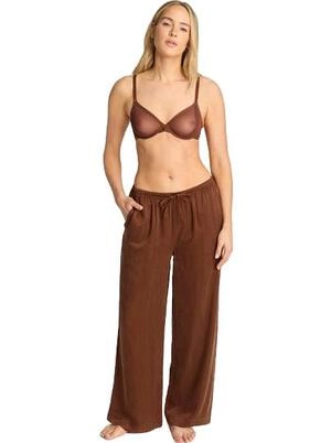NUDEA Eco-luxe Drawstring Pants - Cocoa