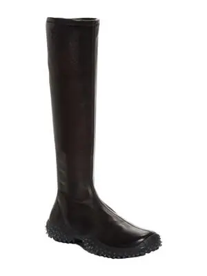 Miu Miu Trail Grip Sole Knee High Boots - Nero