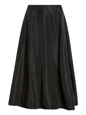 SIMONE ROCHA Simone Rocha Sculpt Ripple Taffeta Midi Skirt