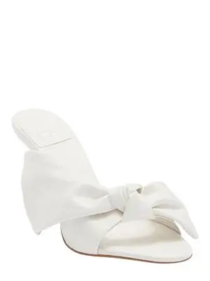 Jeffrey Campbell Jeffrey Campbell Spoiled Stiletto Sandal With Bow Detailing White