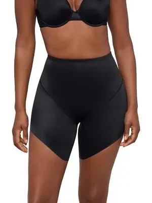 Miraclesuit Show Stopper Slanted Hem Shorts - Black
