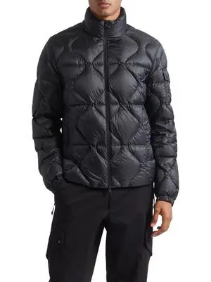 Moncler Quilted Down Puffer Jacket - Black
