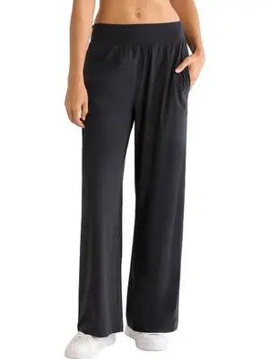 Beyond Yoga Wide Leg Yoga Pants - Black