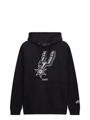 Mitchell & Ness San Antonio Spurs Fleece Hoodie - Black