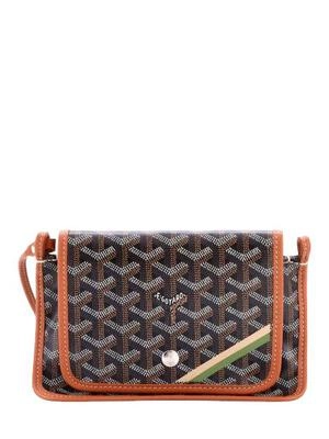 Goyard Plumet Clutch Wallet Printed Coated Canvas - Brown