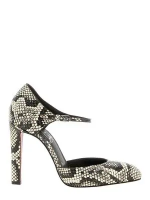 CHRISTIAN LOUBOUTIN Mary Jane Pumps - Gray