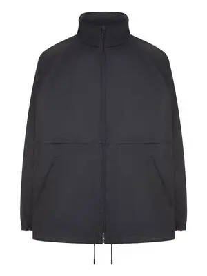 Saint Laurent High Neck Zip-up Jacket - Multicolor
