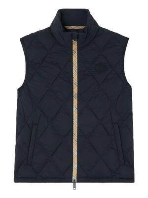 Burberry Acresford Quilted Down Vest - Multicolor