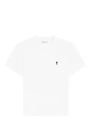 AMI Paris De Coeur Cotton T-shirt - Multicolor