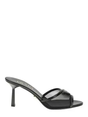 Prada Heeled Sandals - Black