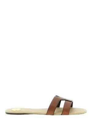Saint Laurent Heeled Sandal - Brown