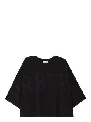 Burberry Logo Cotton T-shirt - Multicolor