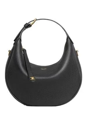 Celine CELINE Lulu Teen Leather Shoulder Bag Multicolor
