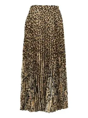 Etro Printed Midi Skirt - Multicolor