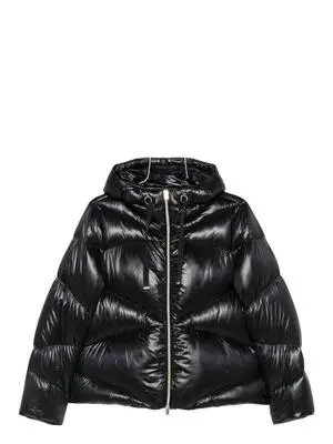 Herno Short Down Jacket With Drawstring Hood - Multicolor