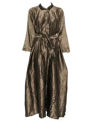 DANIELA GREGIS Silk Midi Dress - Multicolor